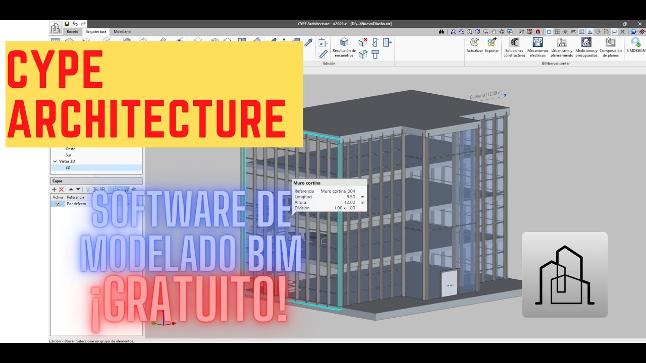 Cype Architecture: software de modelado BIM ¡Gratuito! ¿alternativa ...