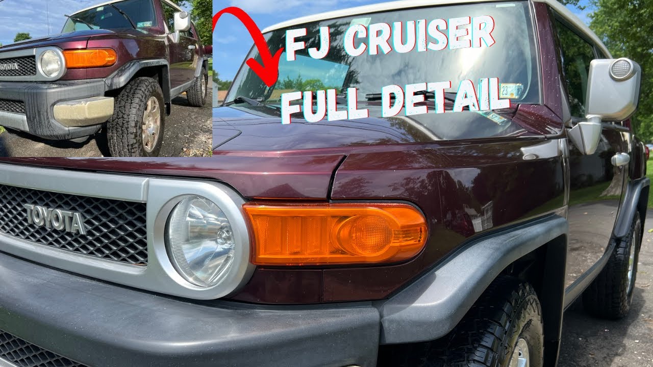🫣Nasty FJ CRUISER in need of DEEP cleaning - YouTube