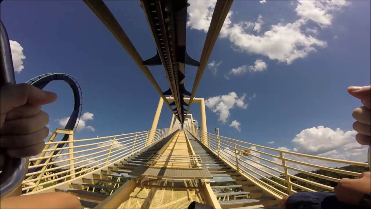 Busch Gardens Tampa Montu Roller Coaster On Ride POV w/ GoPro - YouTube