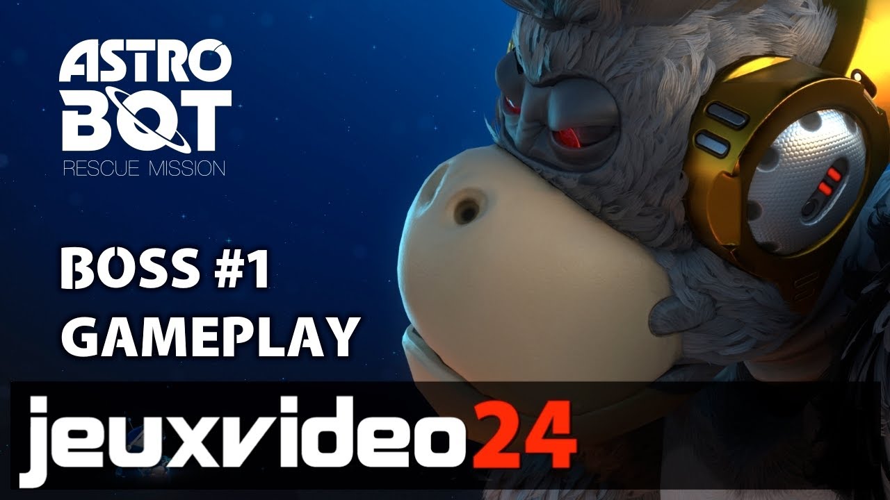 Astro Bot Rescue Mission - Boss 1 Gameplay PSVR FR - YouTube