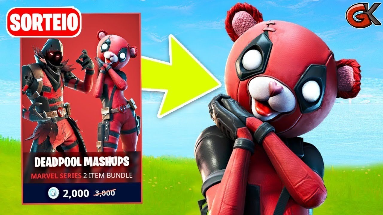 🔴 SORTEIO DO NOVO BUNDLE DEADPOOL | FORTNITE CUSTOMS PT & AVALIAR ...