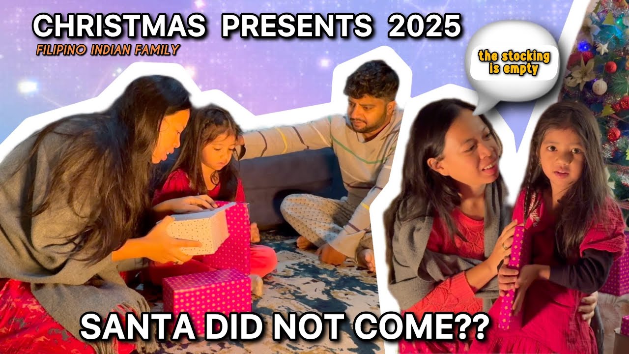UNBOXING OF CHRISTMAS PRESENTS.. DID SANTA COME FOR MISHKA??♥︎Filipino ...