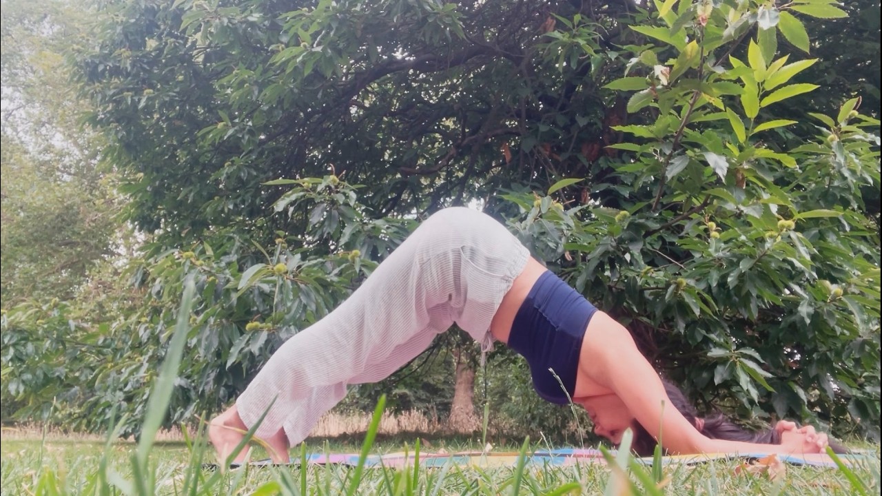 Yoga in Nature : Slow Yoga Flow - YouTube