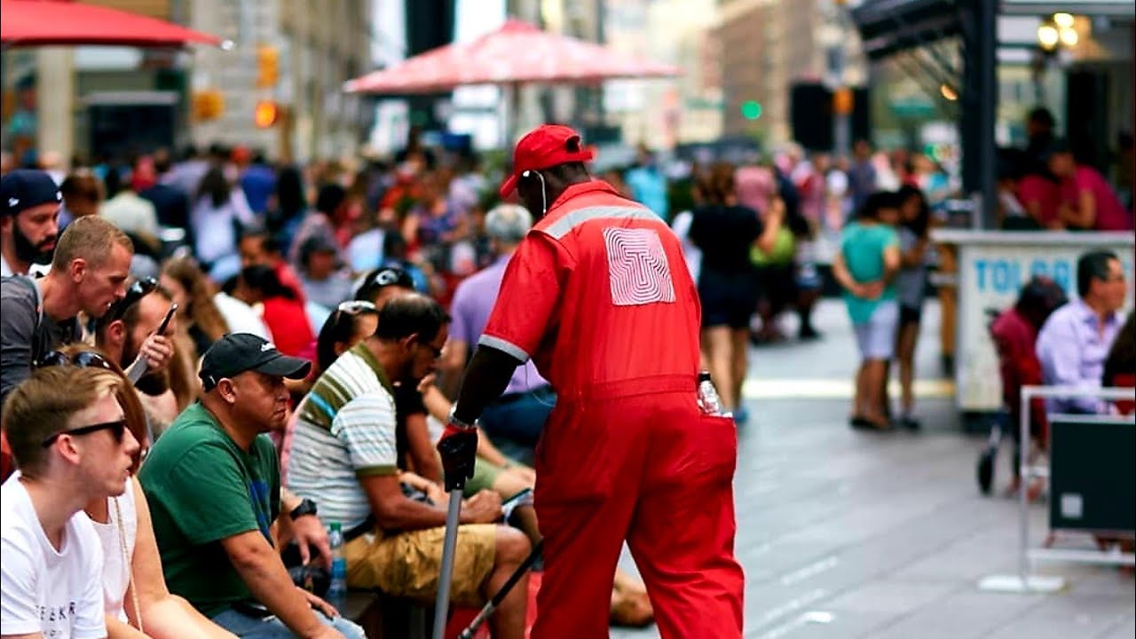 NEW YORK CITY: TIMES SQUARE IN 4K60! *** MARCH 2019 *** - YouTube