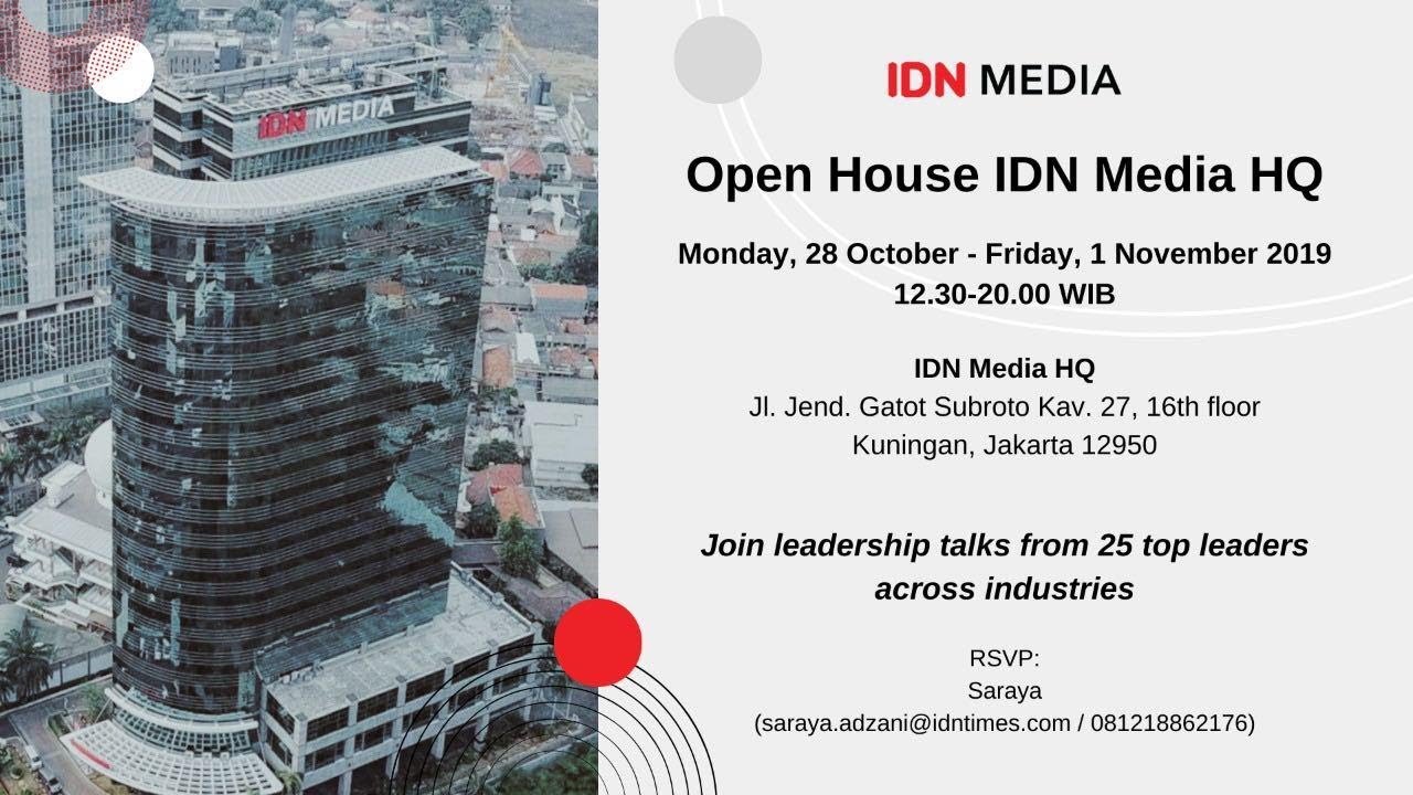 OPEN HOUSE IDN MEDIA HQ - DAY 4 SESI 1 (31 OKTOBER 2019) - YouTube