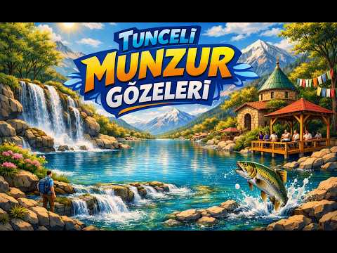 TUNCELİ MUNZUR GÖZELERİN'DE HARİKA BİRGÜN GEÇİRDİM -DOĞAL CENNET