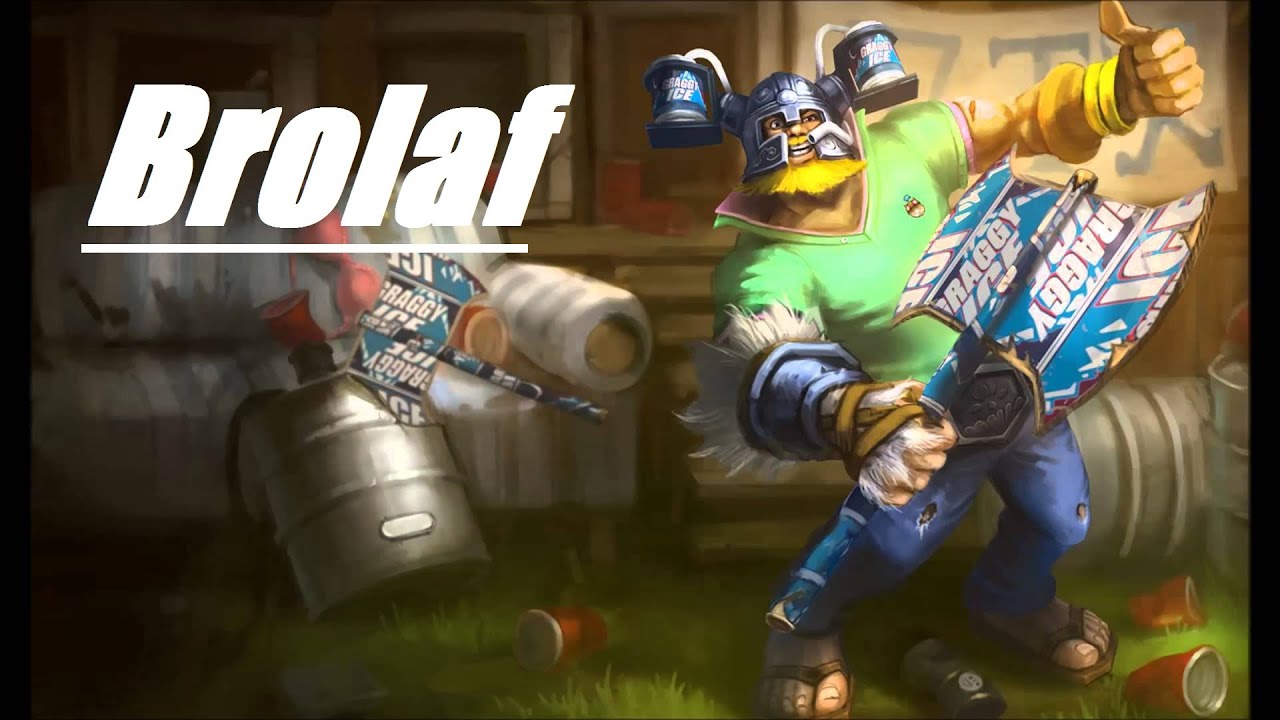 League of Legends - Brolaf - Skin Review - YouTube