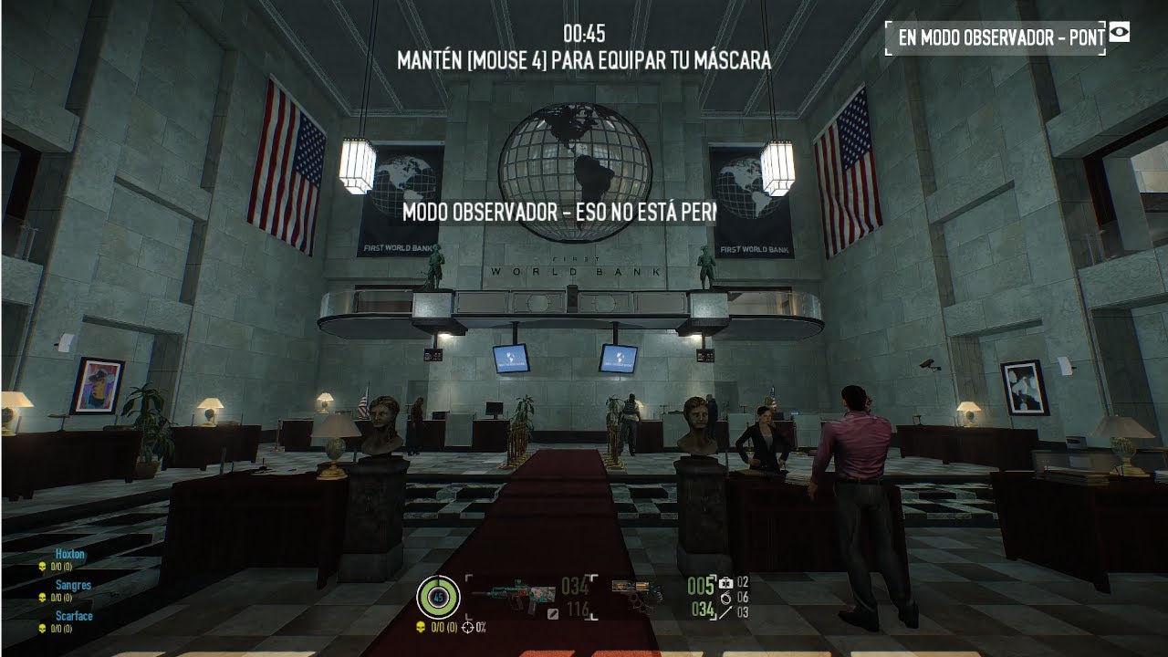 Robando el First World Bank con miedo. Pay day 2 - YouTube