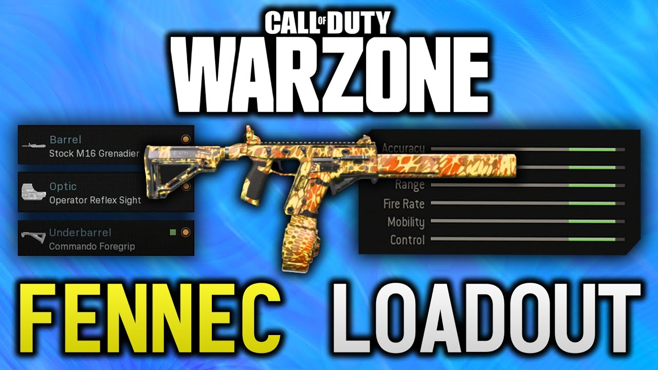 Warzone: The BEST Fennec Class Setup! (Call of Duty Warzone Loadouts ...