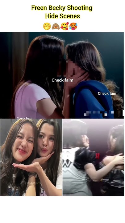 Freen Becky Shooting Hide Scenes/freen Becky together /freenBecky is real #freensarocha # ...
