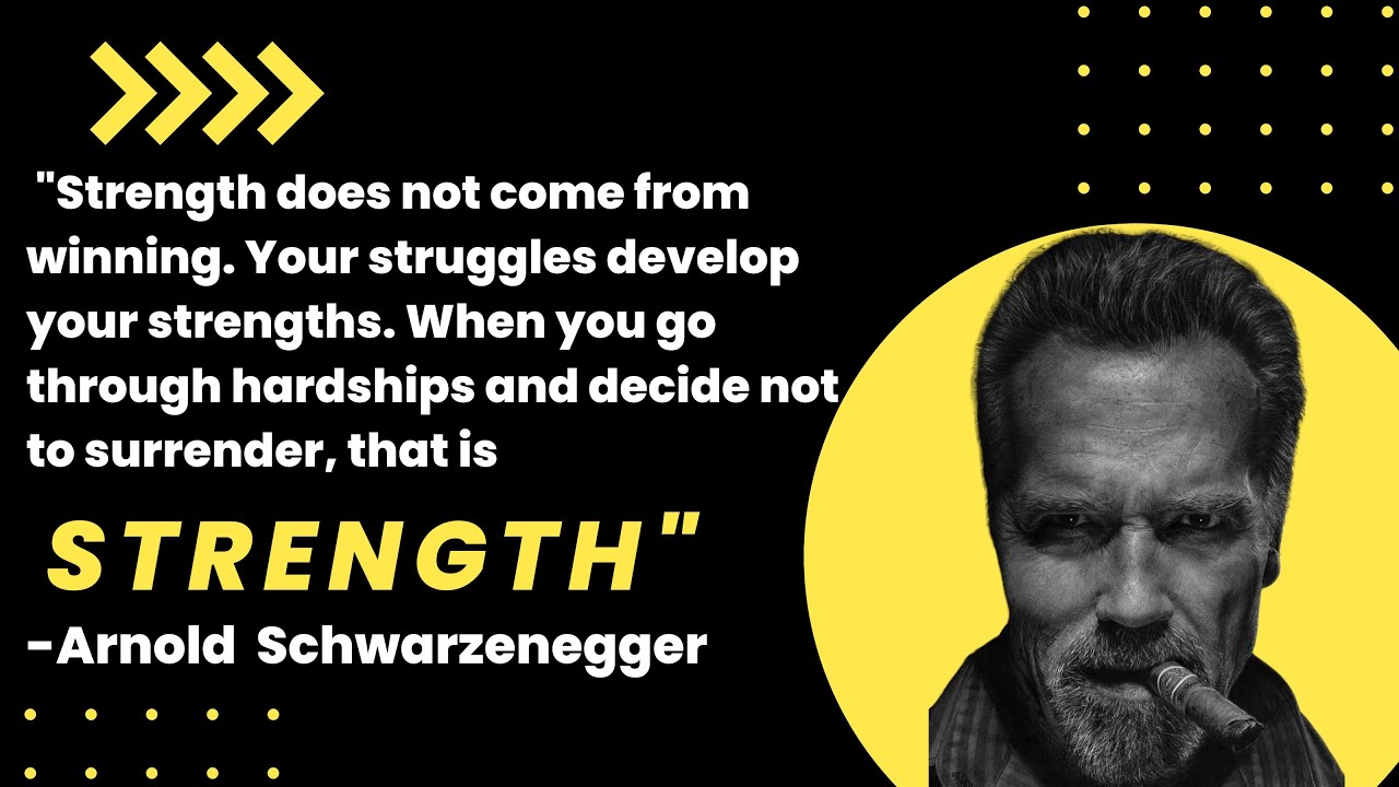 How Arnold Schwarzenegger's Mindset led to SUCCESS | Motivational ...