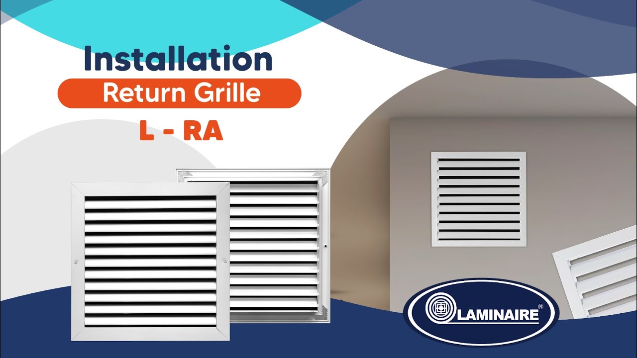Installation L-RA grille - YouTube