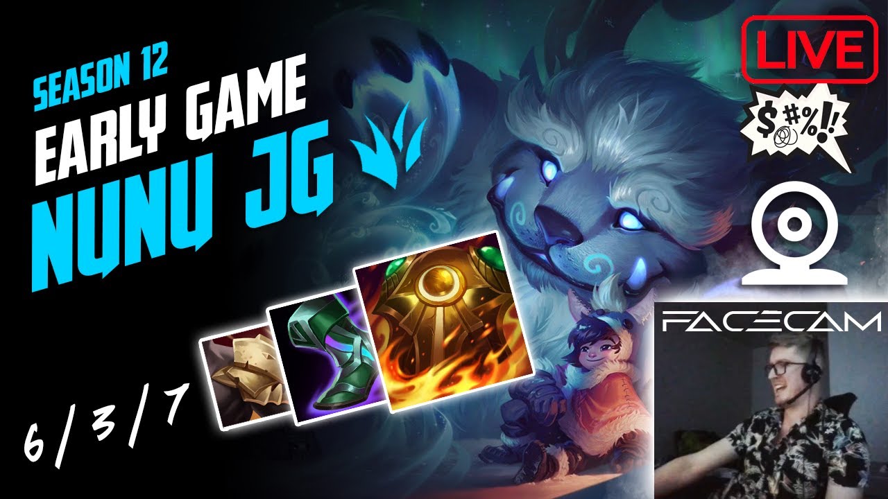 EARLY GAME NUNU JG - League of Legends - YouTube