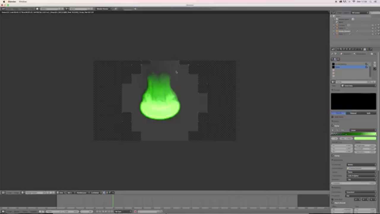 Blender Fire Color - YouTube