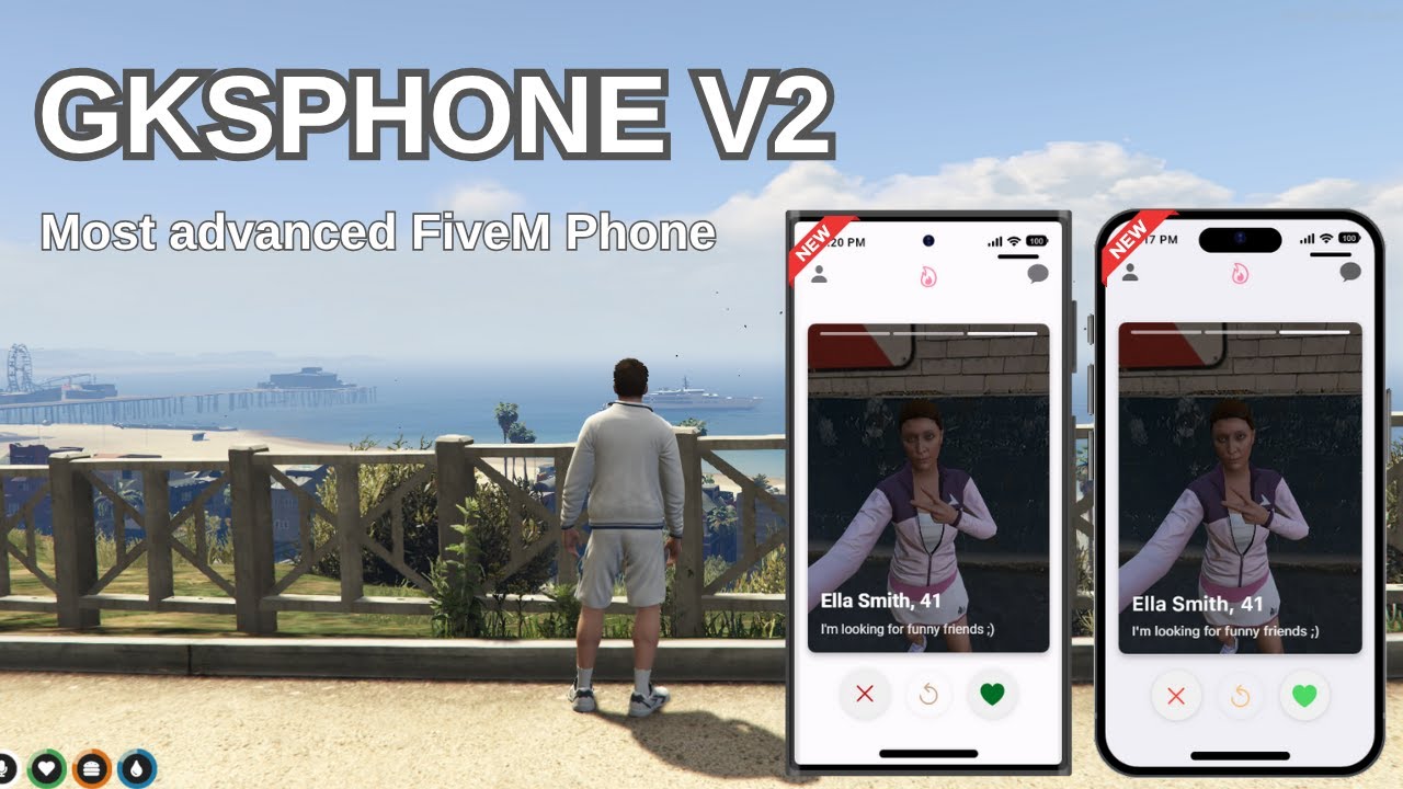 GKSPhone v2 Dev Log June 2025 - FiveM - YouTube