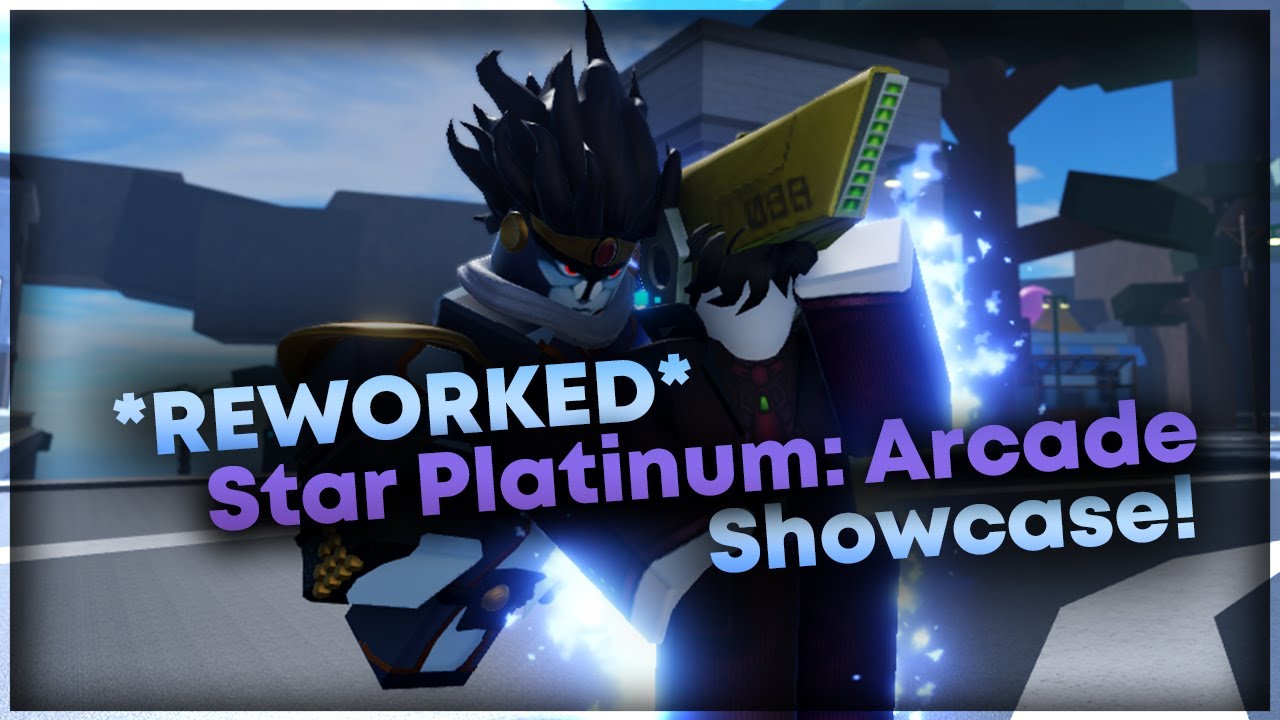 [AUT] *REWORKED* Star Platinum: Arcade Showcase! - YouTube