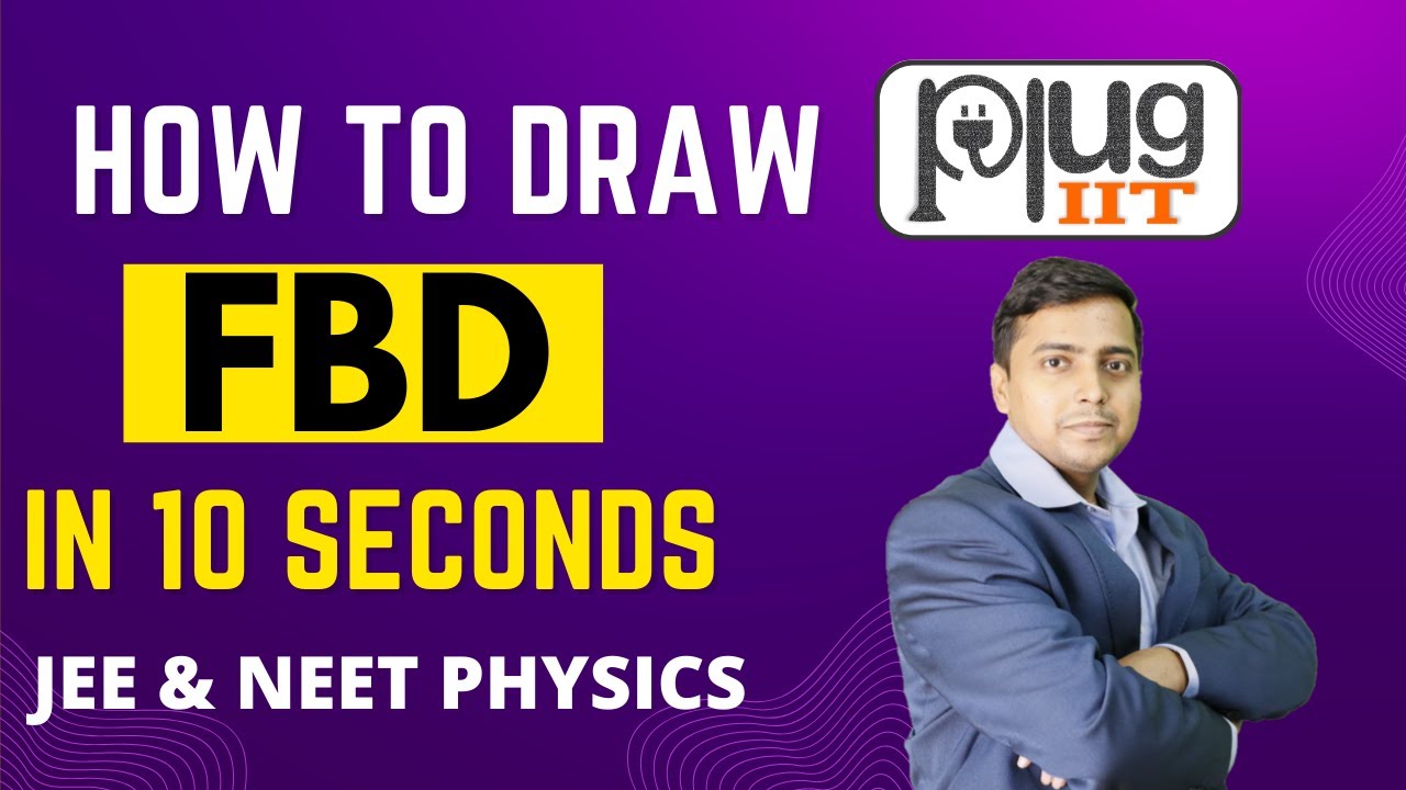 How to draw FBD ( FREE BODY DIAGRAM ) | Imp for Class 11 / JEE & NEET ...