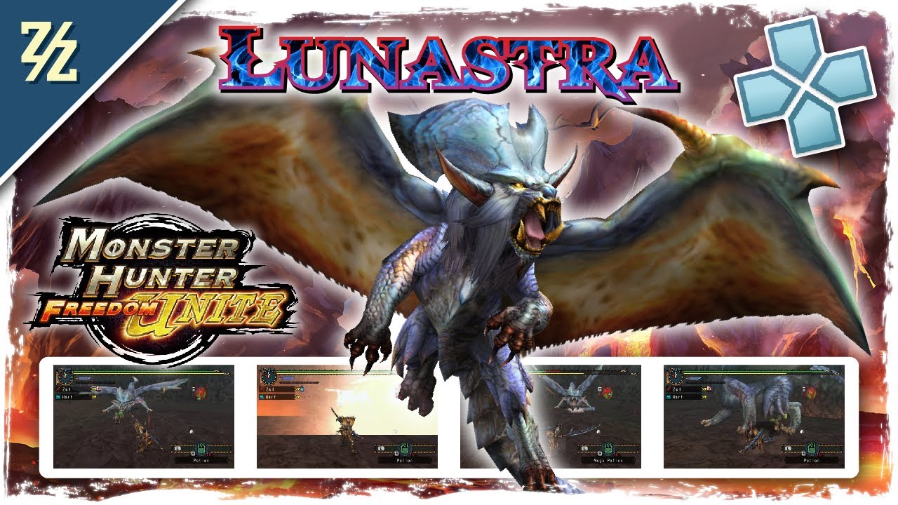 MHFU | Long Sword Gameplay | Hunting Lunastra Solo - YouTube