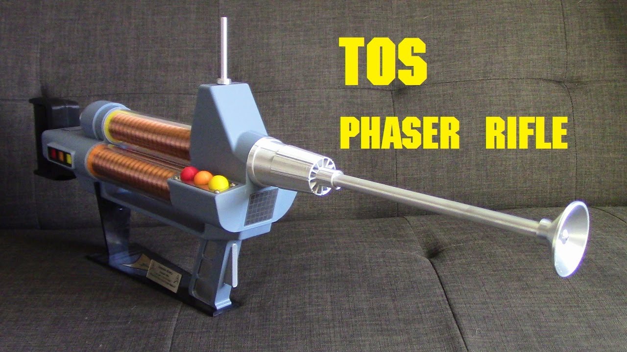 TOS Phaser Rifle - YouTube