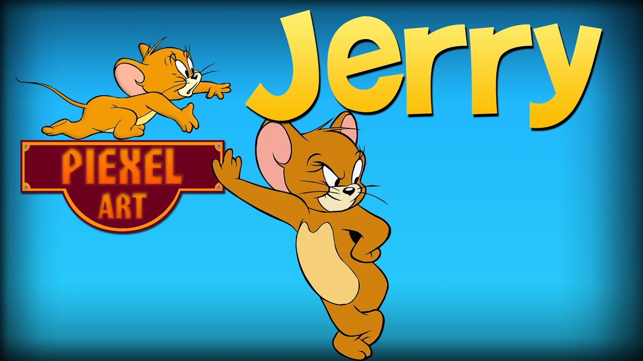 Minecraft Pixel Art - Jerry - YouTube
