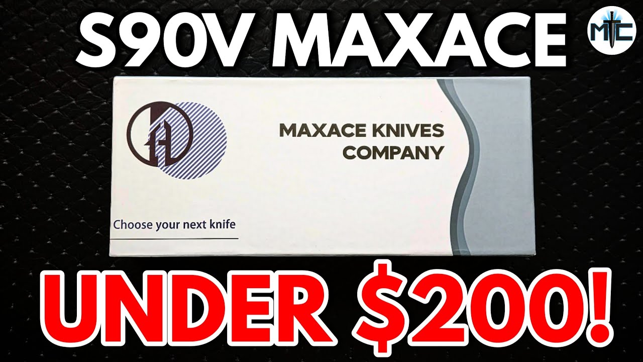 A VERY Impressive Maxace Knife In S90V Steel... For Under $200 ...