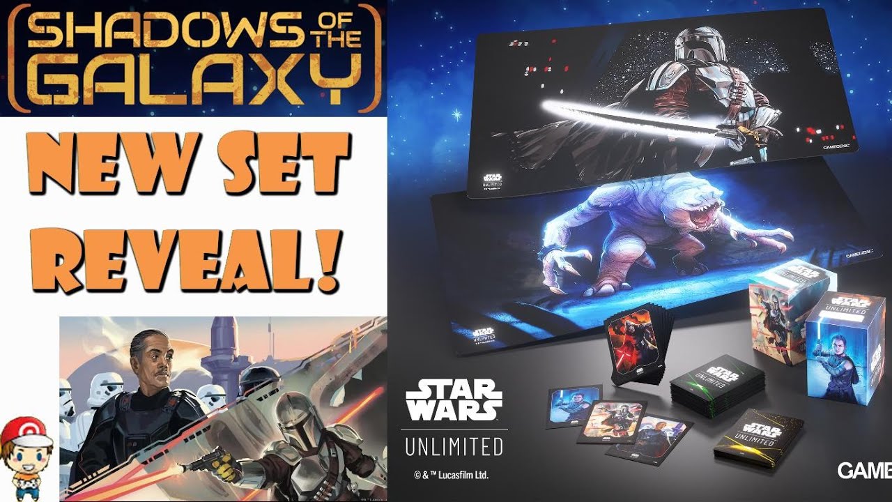 NEW Star Wars Unlimited Set Revealed! Shadows of the Galaxy! (HUGE Star ...