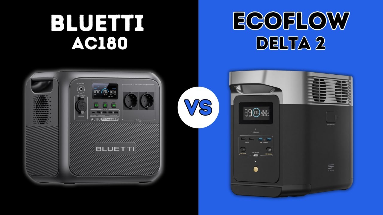 Bluetti AC180 vs EcoFlow Delta 2 ⚡ Quale stazione di energia conviene ...
