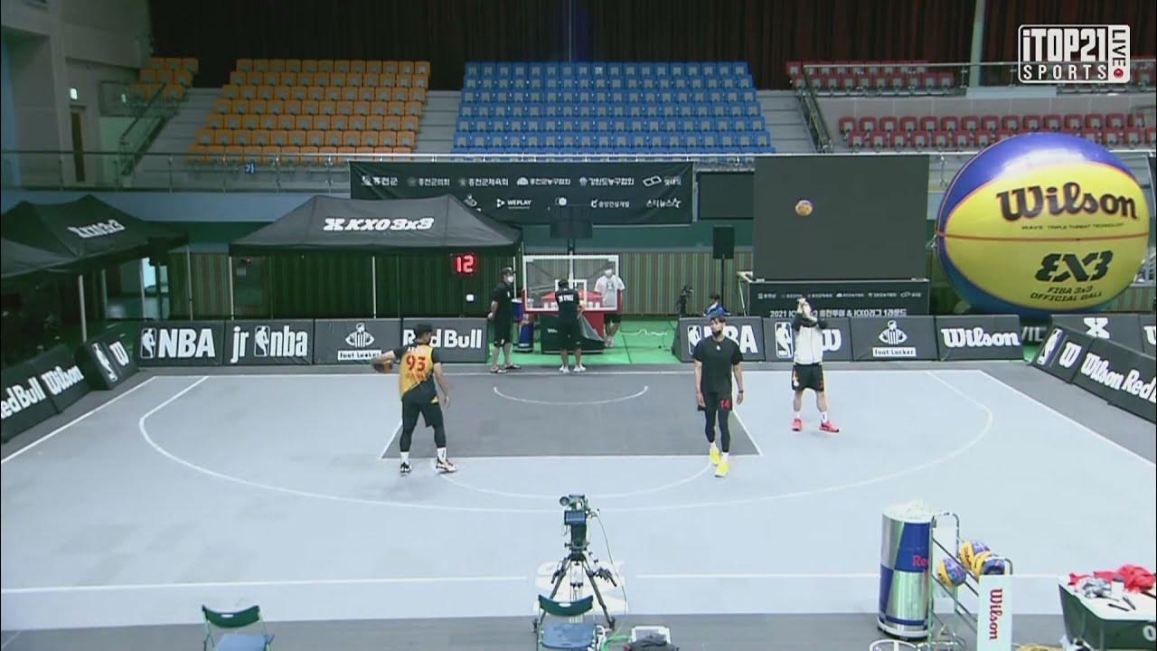 2021 KXO 3X3 LEAGUE & TOUR ㅣ 2021 KXO 3X3 홍천투어 - 2021.7.4 A코트 - YouTube