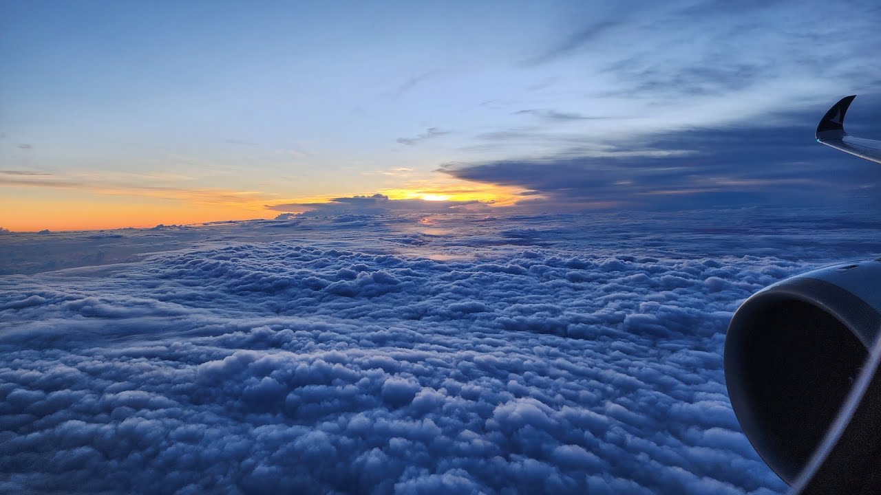 CX714 SIN HKG Busines Class Cathay Pacific Airbus A350-900 Seat 17K Red ...