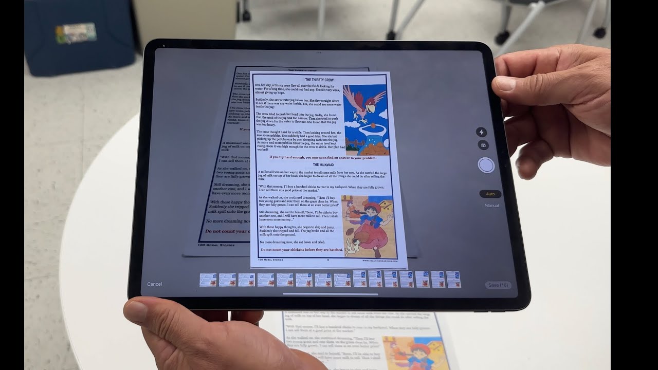 Digitize doc for Kami HD 1080p - YouTube