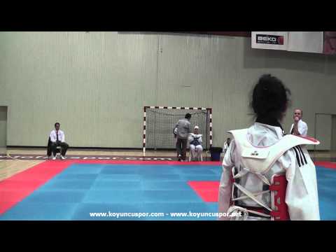 49kg Gulsum Inan - Damla Sal (1th The Queens of Taekwondo Championships)