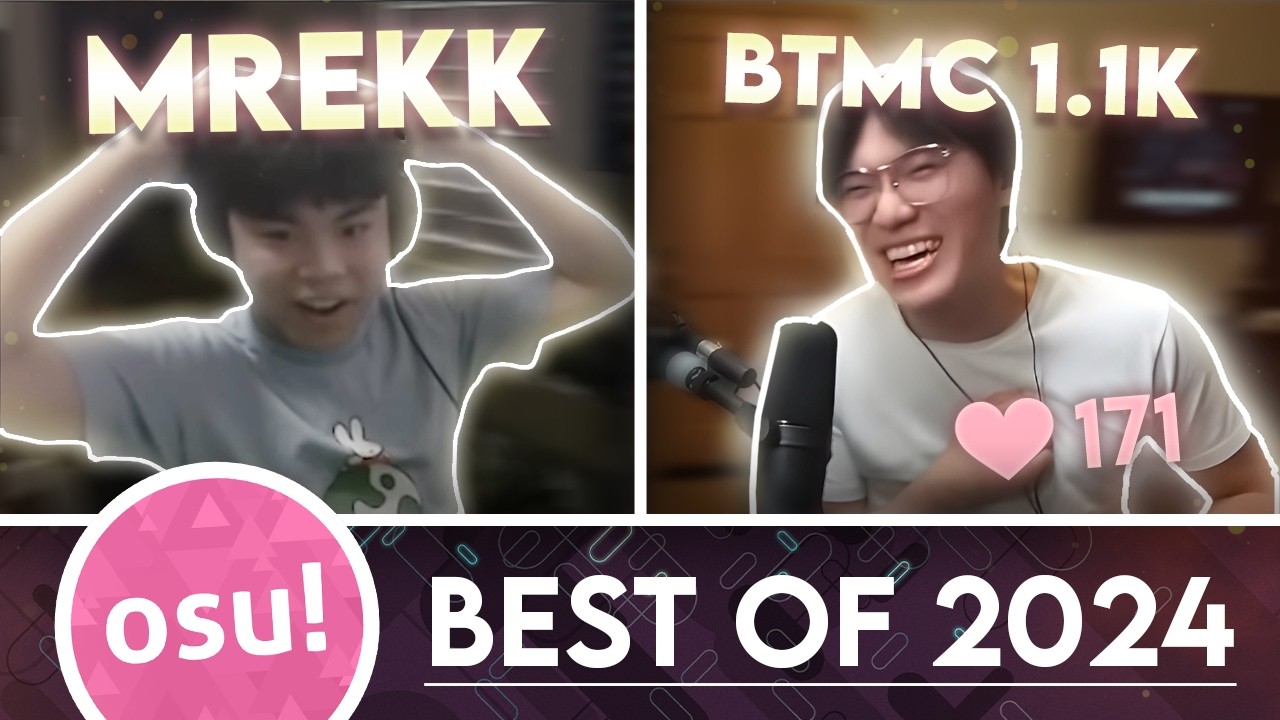 Best osu! scores of 2024! - YouTube