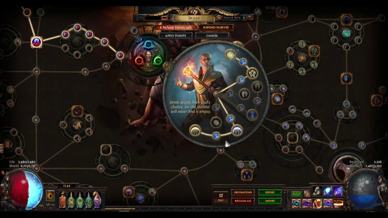 PoE 3.5 Triggered in a Bath Robe (CWC lightning tendrils- arc, and ...