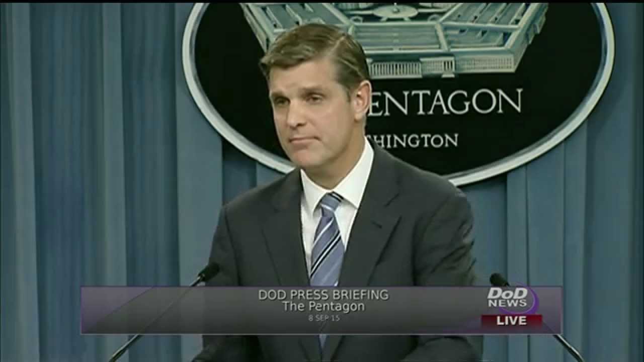 Pentagon Press Secretary Peter Cook Briefing - 9/8/2015 - YouTube