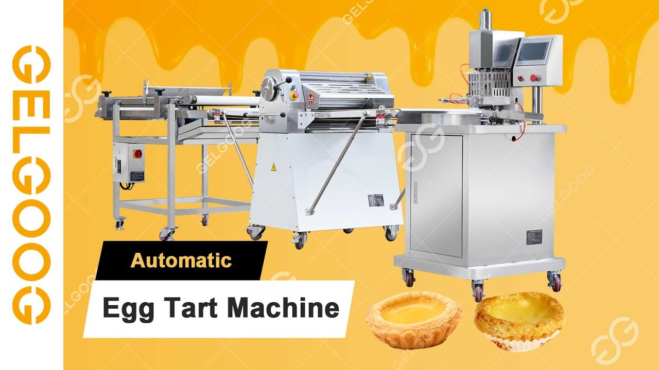 Electric Tart Press Machine|Egg Tart Machine 6-8cm - YouTube