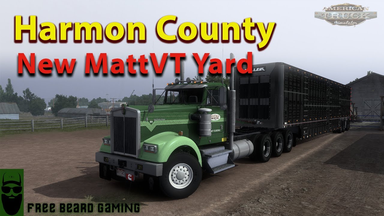 New MattVT Yard in Harmon, OK | Outlaw's W900 | American Truck ...