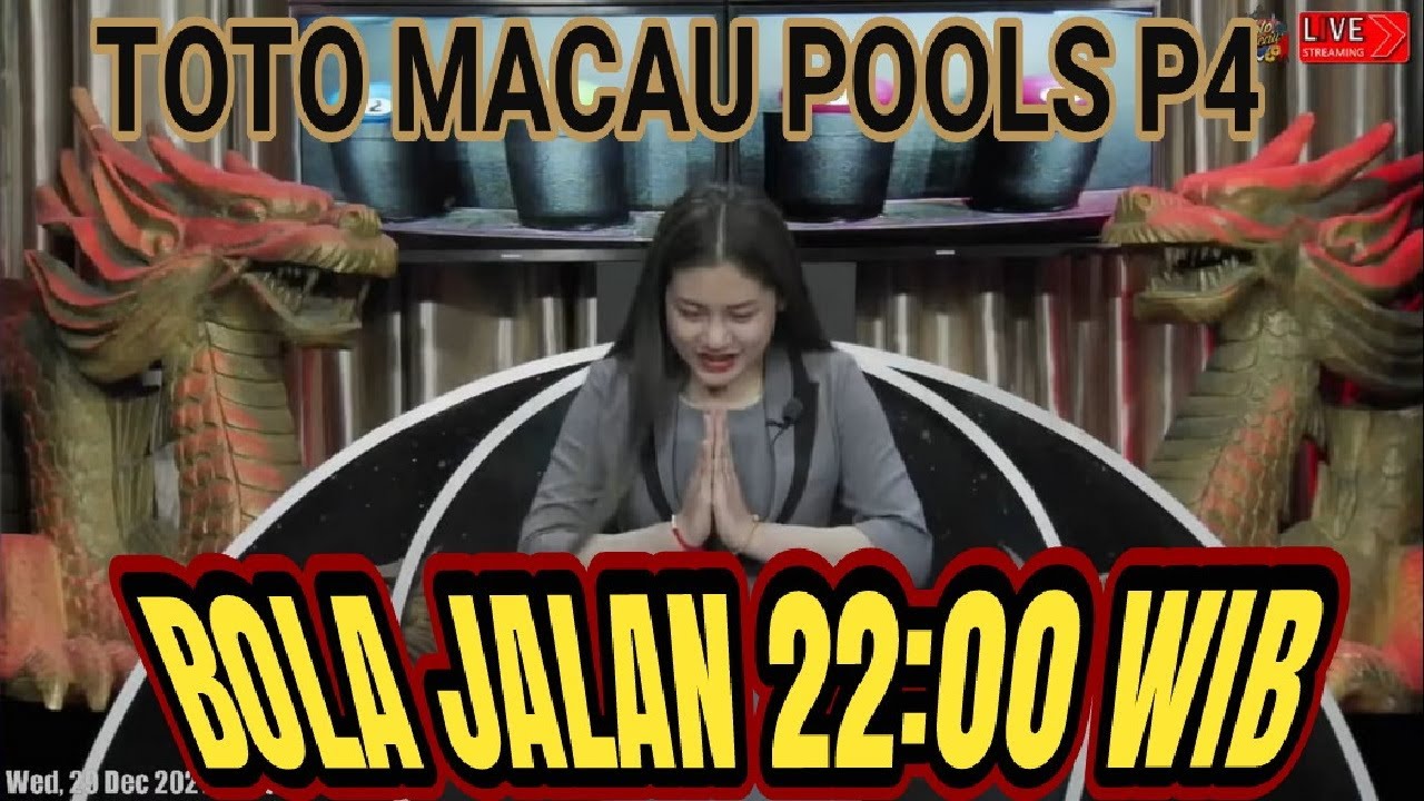 LIVE DRAW TOTO MACAU HARI INI | RESULT LIVE TOTO MACAU HARI INI - YouTube