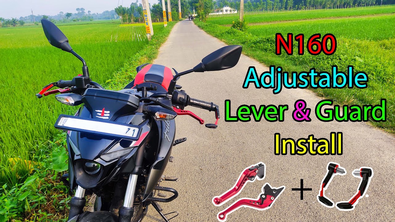 Pulsar N160 Adjustable Lever & Lever Guard Modification || Don’t Buy ...
