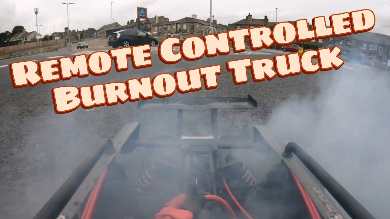 Rc Burnout Truck.... burns more than just tyres.... #infraction #xlx2 # ...