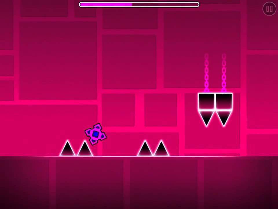 (Geometry dash DEMO)Lv.2 finished - YouTube