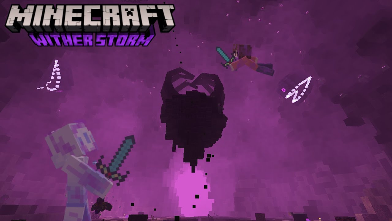 The Eye of the Storm... | Minecraft Wither Storm Mod - YouTube