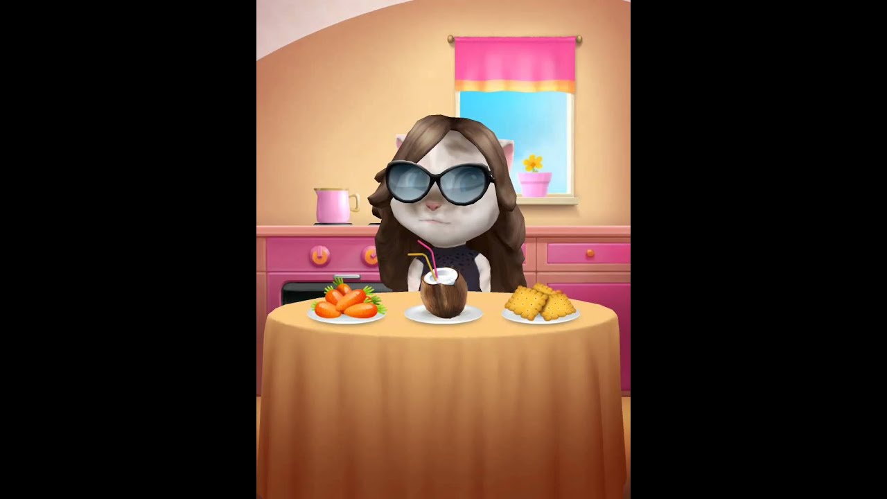 Vidéo de jeu de Ma Talking Angela - YouTube