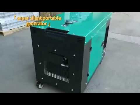 small portable generator for home 15kva 12kw generator silent type ...
