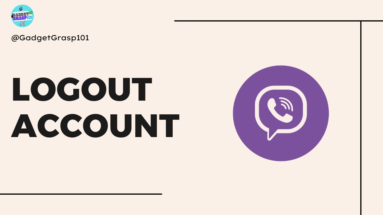 How to Logout Viber on PC | Sign Out Viber On Computer Desktop (2025 ...