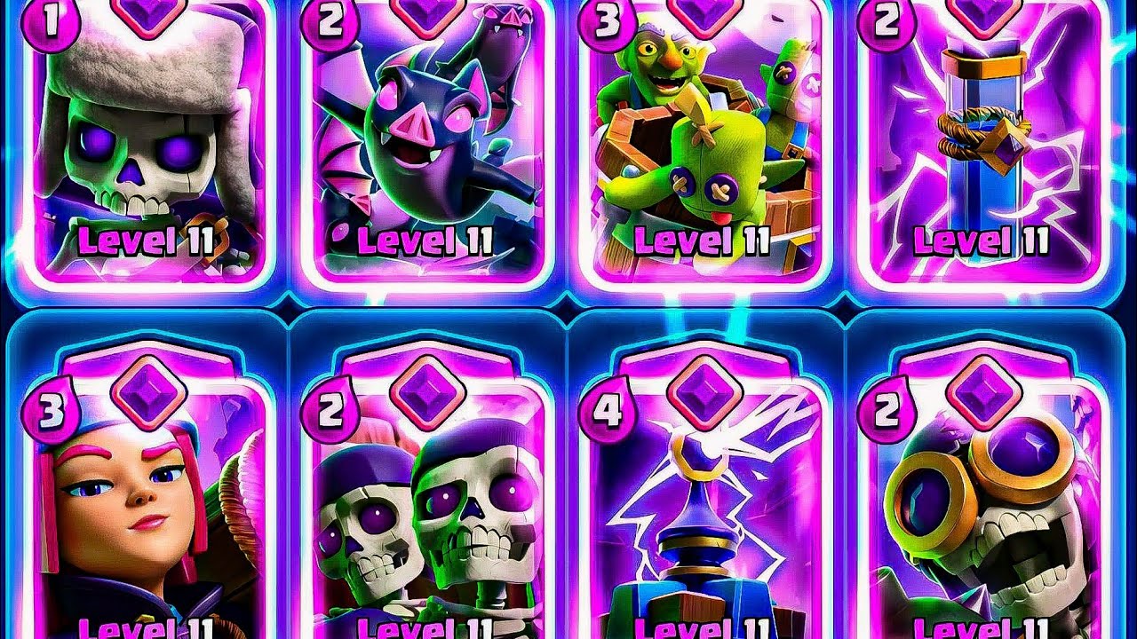 All Evolution Deck Dominance In Clash Royale! - YouTube