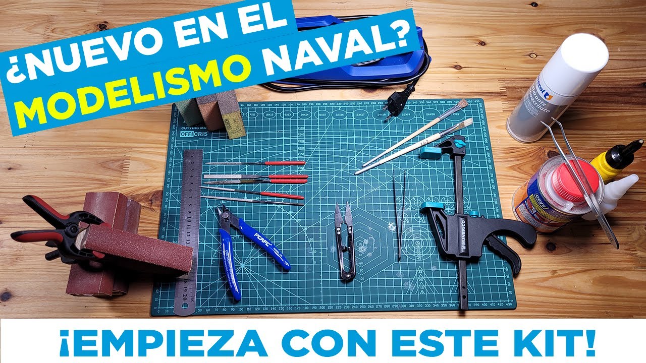 Herramientas imprescindibles para empezar en el modelismo naval - YouTube