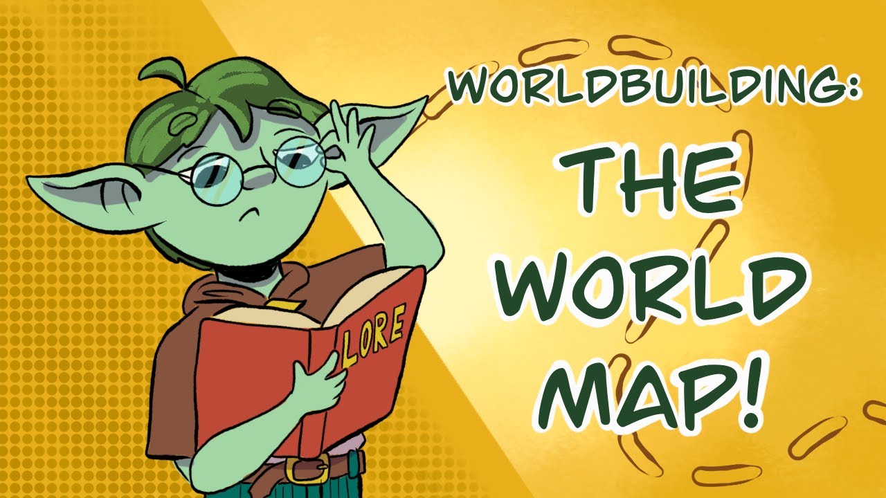 Worldbuilding: The World Map!! - Sketchbook Session - YouTube