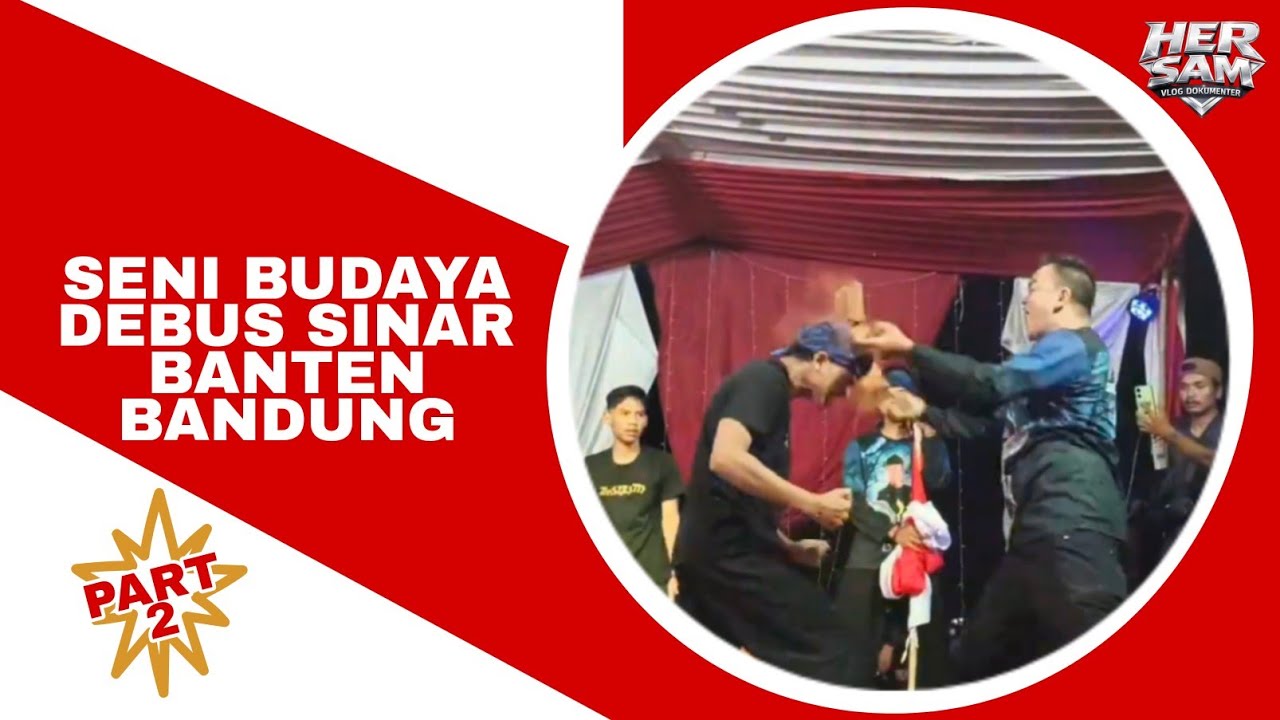 Seni budaya debus sinar banten bandung - YouTube