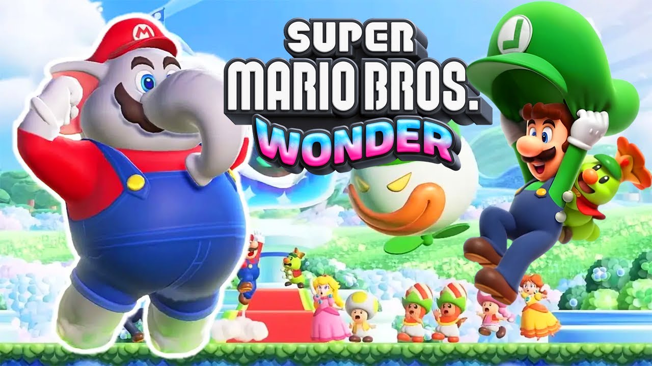 Super Mario Bros. Wonder - Luigi Character - Game Walkthrough 100% ...