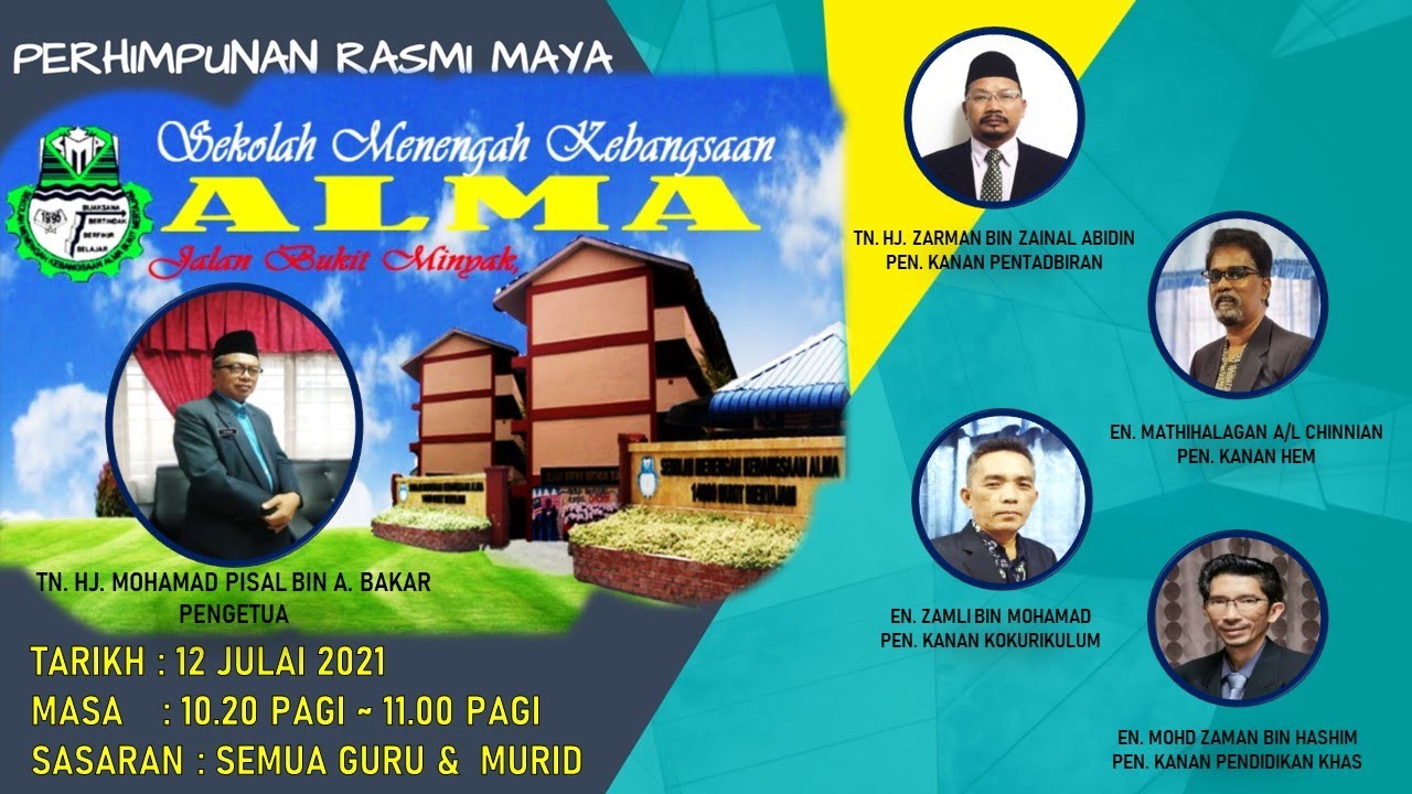 Perhimpunan Rasmi Maya SMK Alma Kali Kedua - YouTube